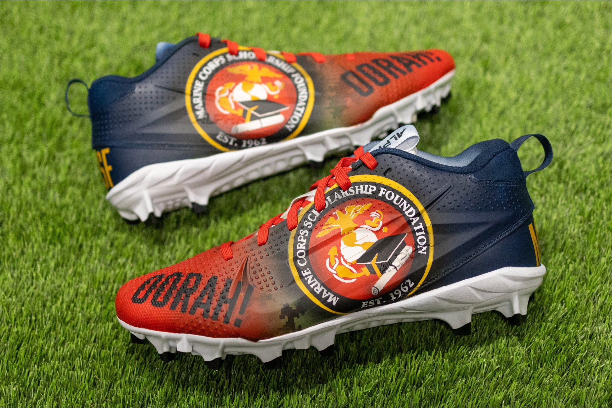 Baltimore Ravens’ Nick Moore Honors Marine Corps Scholarship Foundation ...